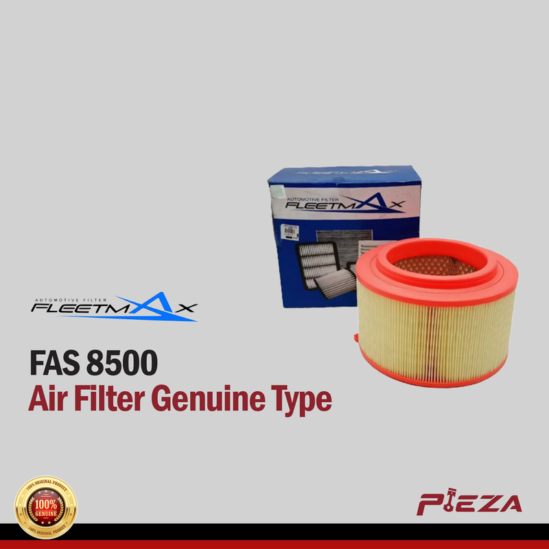 FLEETMAX FAS 8500 Air Filter Genuine Type - Pieza Automotive PH