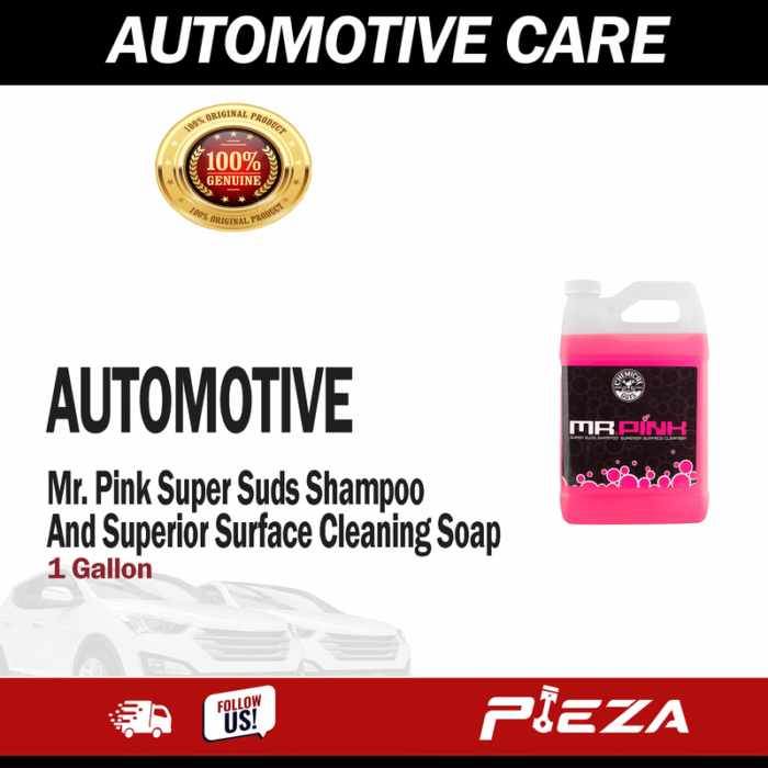 CHEMICAL GUYS Mr. Pink Super Suds Maintenance Shampoo 1 Gallon - Pieza ...