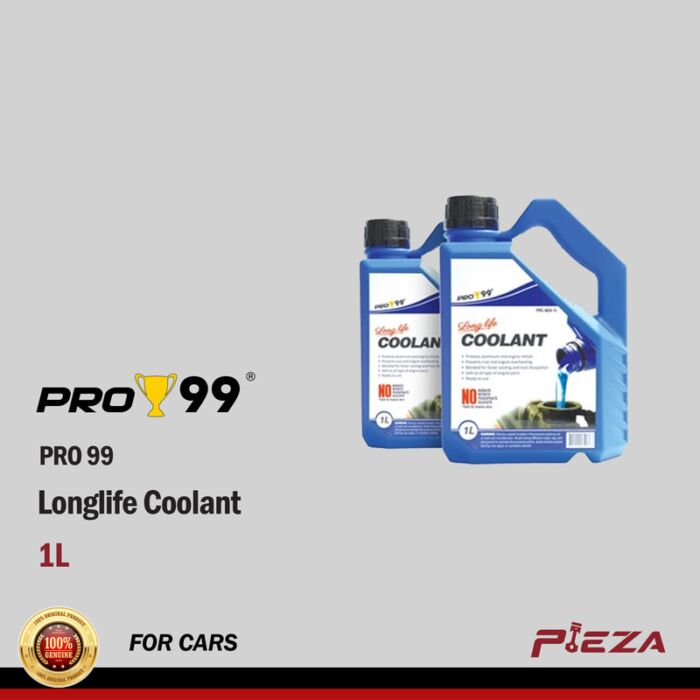 PRO 99 Longlife Coolant 1 Liter Blue - Pieza Automotive PH