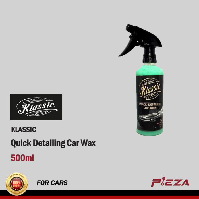 KLASSIC Quick Detailing Car Wax 500ml - Pieza Automotive PH