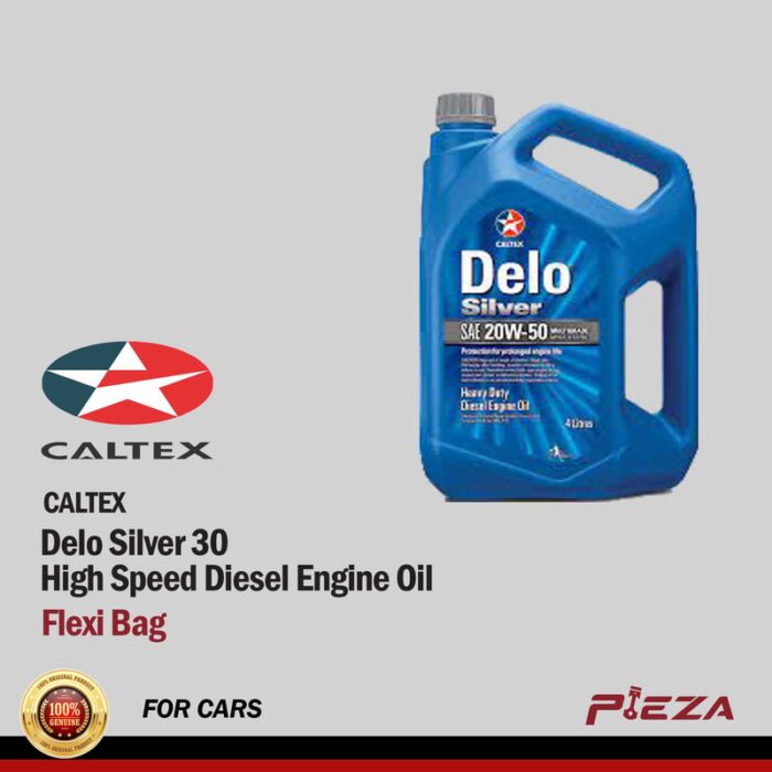 CALTEX Delo Silver 30 High Speed Diesel Engine Oil Flexi-Bag - Pieza ...