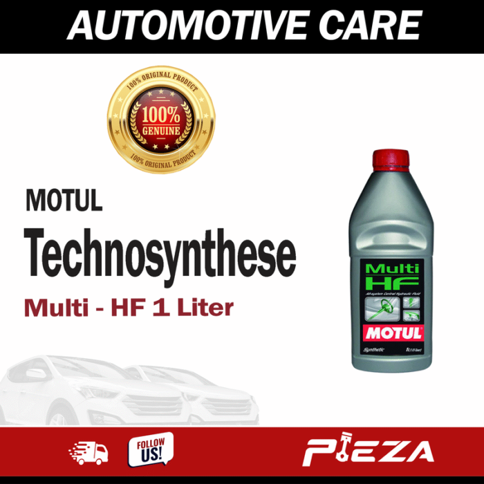 MOTUL Gear -Transmission Oils Technosynthese 100% Synthetic MULTI - HF ...