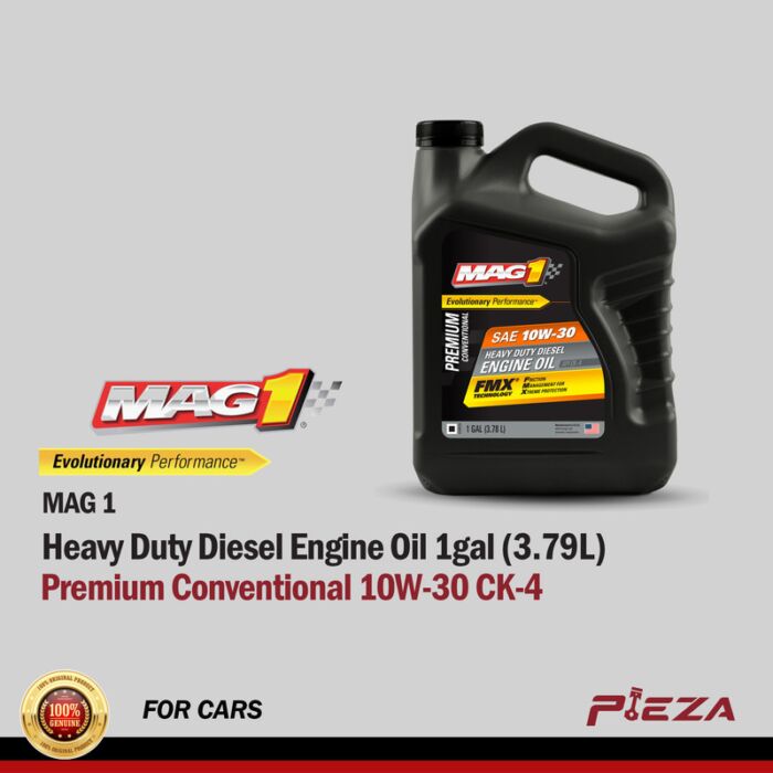 MAG 1 Premium Conventional 10W-30 CK-4 Heavy Duty Diesel Engine Oil 1 ...