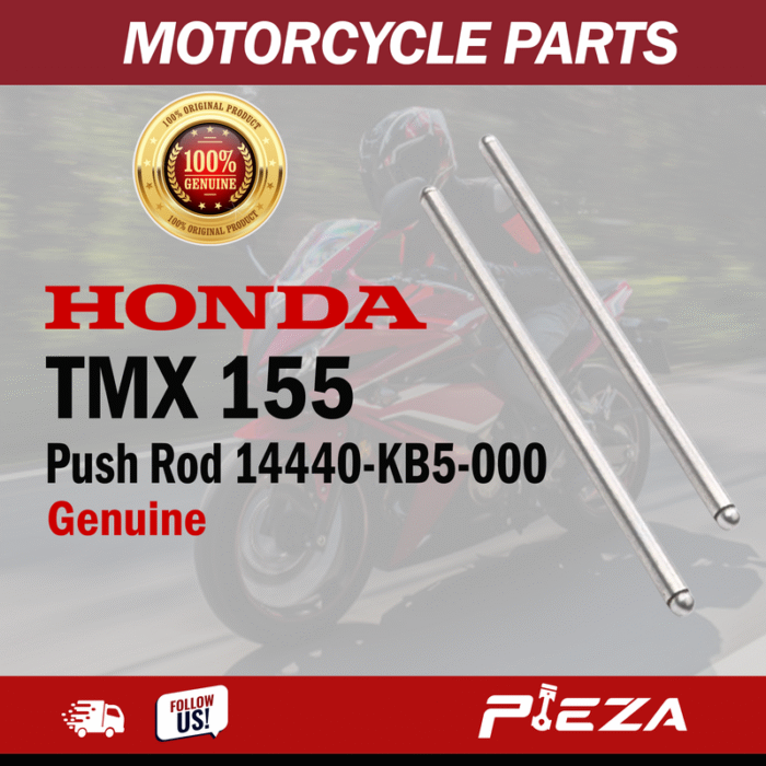 HONDA TMX 155 Genuine Push Rod 14440-KB5-000 (2 pcs) - Pieza Automotive PH