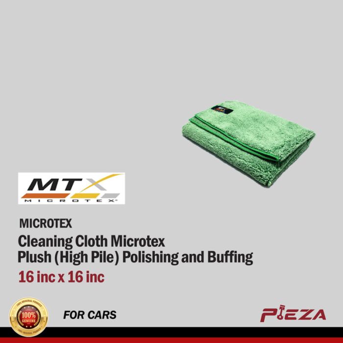 MICROTEX Cleaning Cloth Microtex Ultra Plush (High Pile) Polishing and ...