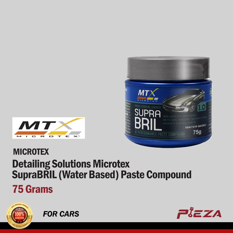 MICROTEX Detailing Solutions Microtex SupraBRIL (Water Based) Paste ...