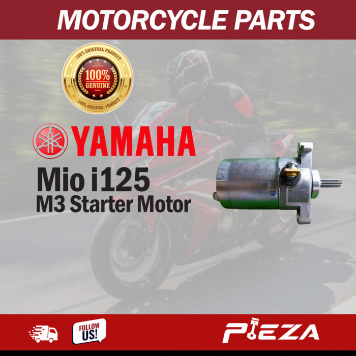 YAMAHA Mio i125 / M3 Starter Motor - Pieza Automotive PH