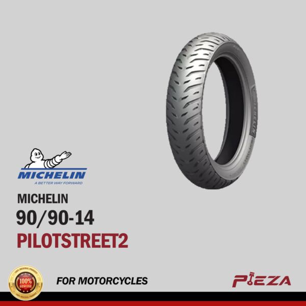 MICHELIN Pilot Street 2 Motorcycle Tires 90/90-14 - Pieza Automotive PH