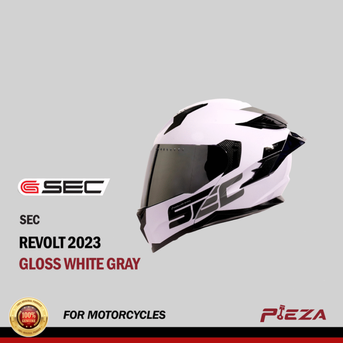 SEC REVOLT 2023 MATTE BLACK GRAY - Pieza Automotive PH